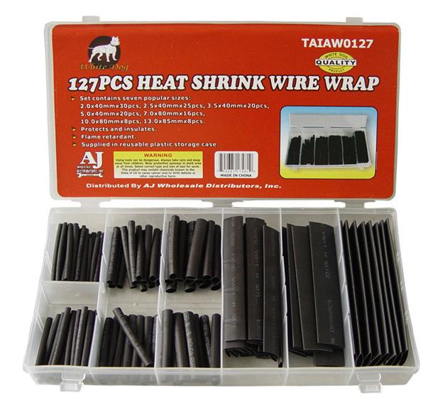 Heat Shrink Wire Wrap 127Pc – DIY Tools